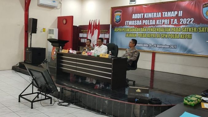 AUDIT KINERJA TAHAP 2 ITWASDA POLDA KEPRI DI SPN POLDA KEPRI – PID ... AUDIT KINERJA TAHAP 2 ITWASDA POLDA KEPRI DI SPN POLDA KEPRI – PID ...