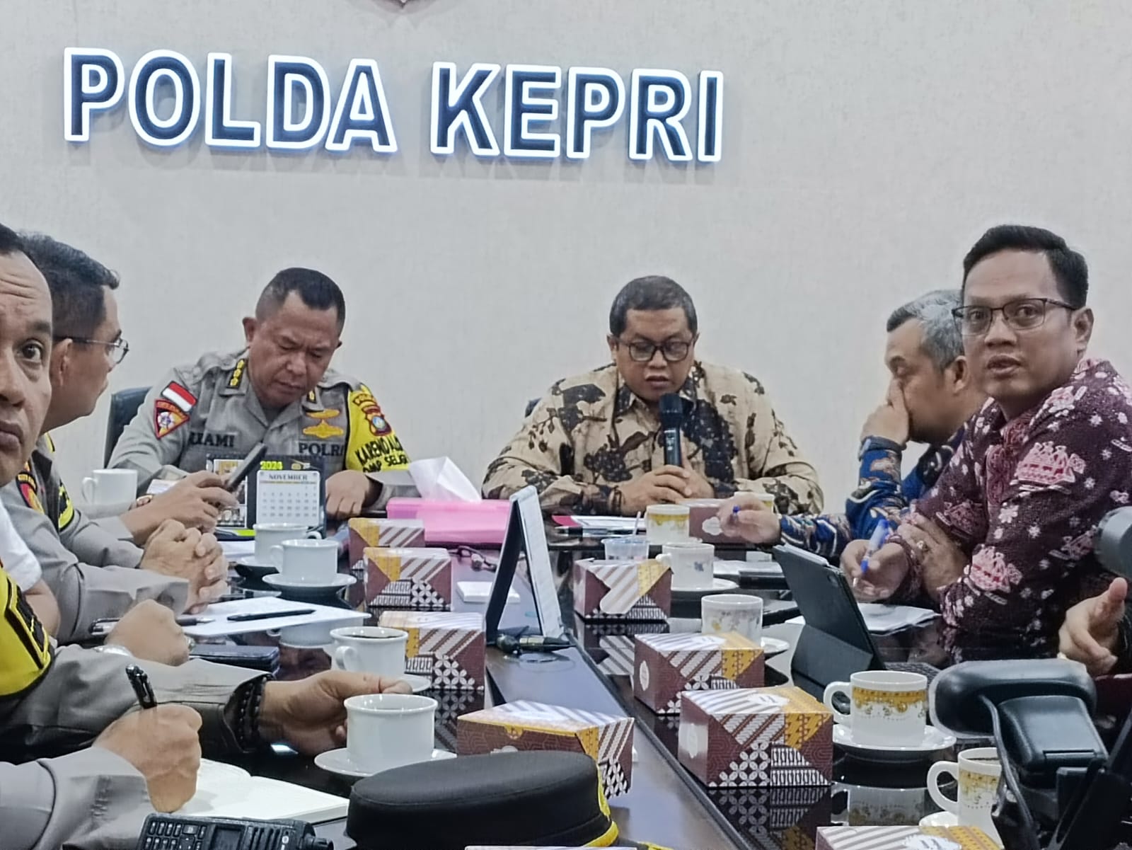 PAM PENDISTRIBUSIAN LOGISTIK PILKADA 2024 – PID Polda Kepri